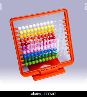 Colourful plastic abacus for school and homework Stock Photo - Alamy
