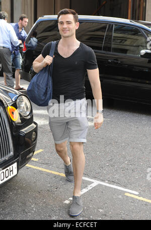 Britain's Got Talent winners Collabro seen at radio one studios in ...