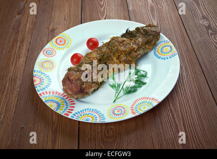 Svinestek -Norwegian Pork roast Stock Photo - Alamy