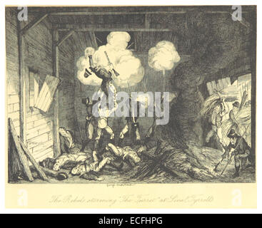 This illustration from Maxwell’s 1845 work depicts the Battle of Ross ...