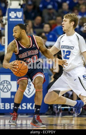 Omaha, NE USA. 13th Dec, 2014. St. Mary's Gaels guard Kerry Carter #3 ...