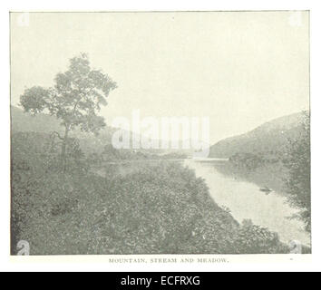 An 1893 illustration from the Pennsylvania Railroad showing a scene in ...