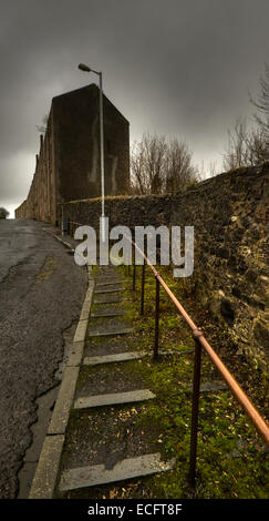 Tenements at Bouverie Street Port Glasgow Stock Photo - Alamy