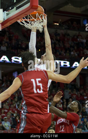 Wisconsin Badgers Frank Kaminsky during an NCAA college men's ...