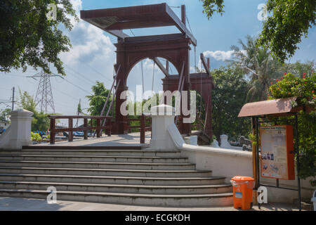 Jembatan Kota Intan is the only remaining 17th century Dutch drawbridge ...