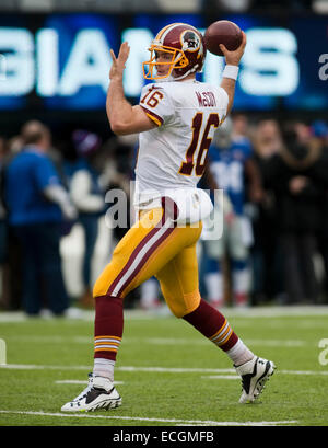 New York Giants quarterback Colt McCoy in action against the Seattle ...