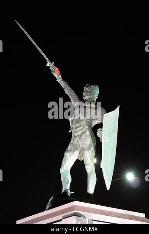 Alberto da Giussano statue, lega lombarda, hero, Italy, Lombardy ...