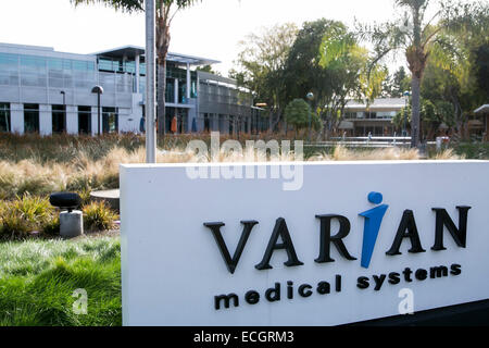 Varian Medical Systems Company logo seen displayed on smart phone Stock ...