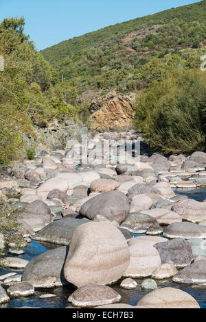Fango river, Tuarelli, Fango valley, Vallée du Fango, Haute-Corse ...