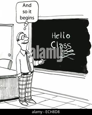 Elementary school cartoons Stock Vector Image & Art - Alamy