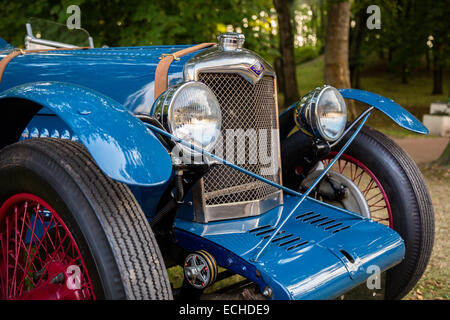 A blue Riley sports car from the 1930s Stock Photo - Alamy
