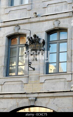 Place Victor Hugo at Besancon Stock Photo - Alamy