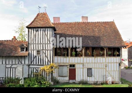 Typical 16th century house wood framed window, f St Anthony's timber ...
