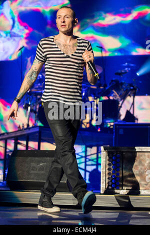 Inglewood, California, USA. 14th Dec, 2014. Bassist SHAVO ODADJIAN of ...