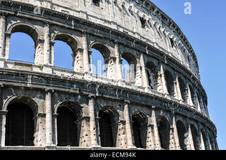 A section of the Colosseum in Rome Italy Stock Photo - Alamy
