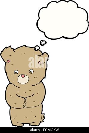 Shy Teddy bear Stock Photo - Alamy