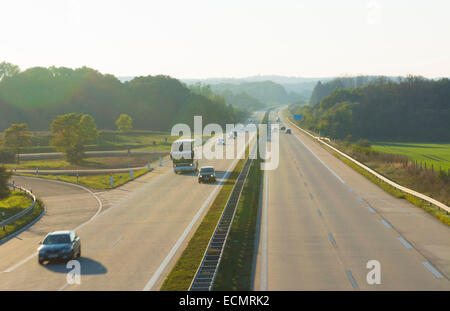 Germany Autobahn Federal Highway no speed limits between Hamburg and ...