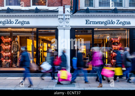 The Zegna Store, New Bond Street, London, UK Stock Photo - Alamy