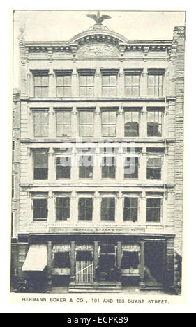 A 1893 illustration from King showing a *bird’s-eye view* from the ...