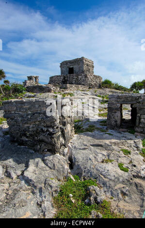 Mayan sites of Tulum, 1200-1524, Tulum, Quintana Roo, Yucatan Peninsula ...