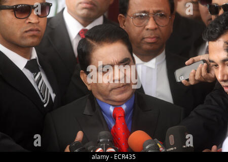 Dhaka, Bangladesh. 18th December 2014. Businessman Dr Moosa Bin ...
