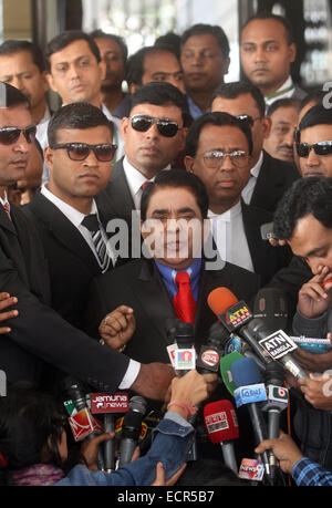 Dhaka, Bangladesh. 18th December 2014. Businessman Dr Moosa Bin ...