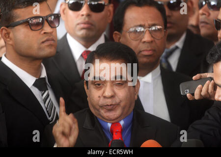 Dhaka, Bangladesh. 18th December 2014. Businessman Dr Moosa Bin ...