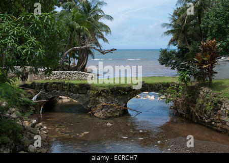 US Territory of Guam, Agat. Tollai Talaifak, Talaifak Bridge (aka ...