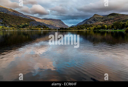 Llyn Padarn in Gwynedd North Wales UK Stock Photo - Alamy
