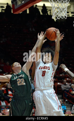 Albuquerque, NM, USA. 18th Dec, 2014. UNM's #12 Bryce Owens takes the ...