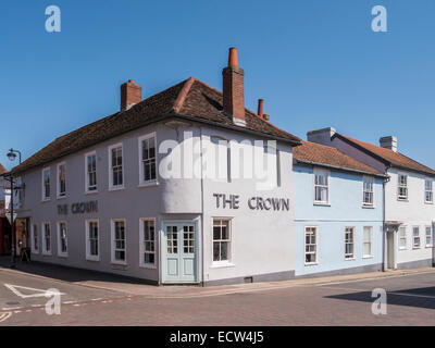 The Crown Hotel Woodbridge Suffolk Stock Photo - Alamy