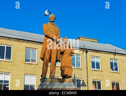 Richard Oastler Statue Bradford West Yorkshire England Stock Photo - Alamy