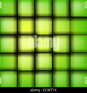 abstract green white rectangle, retro styled leaf pattern, geometric ...