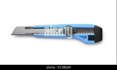 Cutter Knife Isolated Close Up Of A Proffessional Utility Knife For
