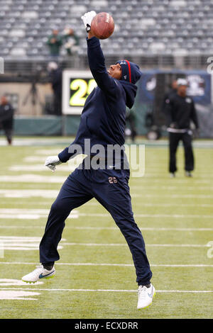 New England Patriots cornerback Logan Ryan (26) intercepts a pass ...