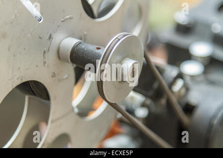 Vintage 8mm film editing machine with chroma green screen Stock Photo ...