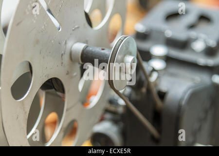 Vintage film editing and cutting machine Stock Photo - Alamy