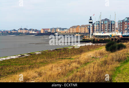 Grays riverside with properties Stock Photo - Alamy