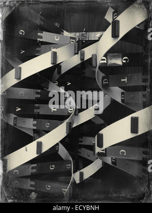 DNA, Ribbon Model Stock Photo - Alamy