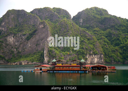 Pearl farm in Ha Long Bay, Vietnam Stock Photo - Alamy