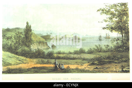 An illustration from Buddingh's work depicting the ruins of the Sultan ...