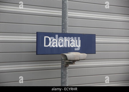 Dachau train station Stock Photo - Alamy