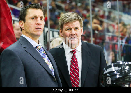 Carolina Hurricanes head coach Rod Brind'Amour speaks to media ...