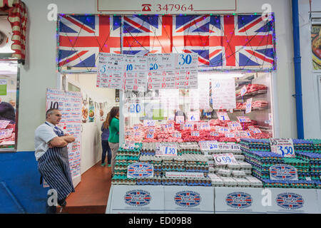 Victorian Butcher's Shop Stock Photo - Alamy