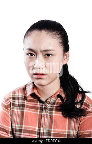 Distraught young woman Stock Photo - Alamy