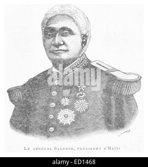 Le General Salomon (President d'Haiti Stock Photo - Alamy