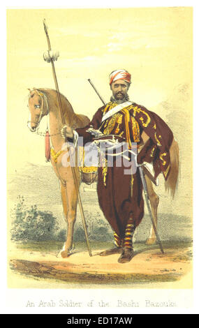 bashi-bazouk, irregular soldier of the Ottoman army, raised in times of ...