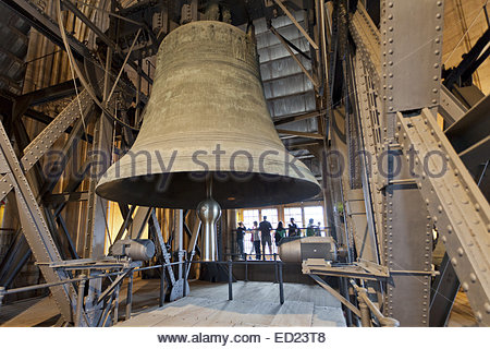 Saint Peter's bell, Cologne Cathedral, Cologne, North Stock Photo ...