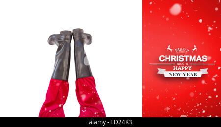 Lower half of santas legs Stock Photo - Alamy