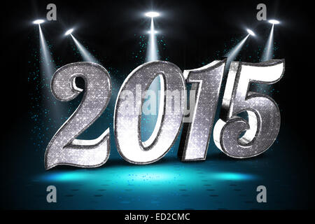 Composite image of sparkly 2015 Stock Photo - Alamy